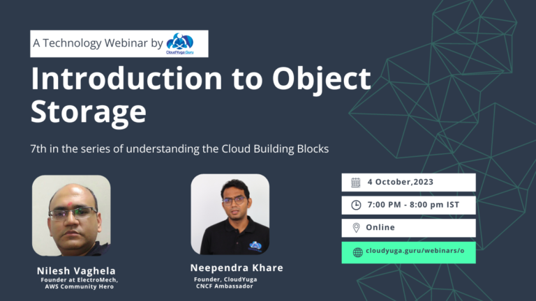 Introduction To Object Storage - cloudyuga.guru